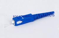 China Simplex SC Fiber Optic Connector 2.0mm High Precision Alignment for FTTX Networks for sale