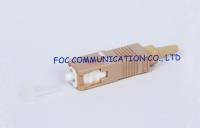 China SC Multimode Fiber Optic Connector 2.0mm 3.0mm for Patch Cords Low Insertion Loss for sale