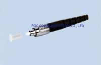 China SM Simplex FC Fiber Optic Connector Long Mesh Boot 3mm 2mm 900um Telecommunication for sale