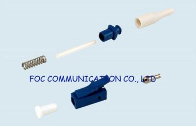 China Simplex LC Optical Fiber Connector High Precision Ferrule, Optical Fiber Connectors for sale