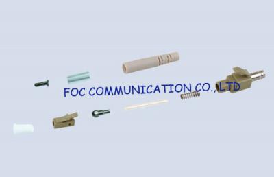 China 0.9mm LC Fiber Optic Connector Simplex Multimode Singlemode for CATV WAN for sale