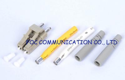 China LC Duplex Multimode Fiber Optic Connector 2.0mm High Precision Stable for sale