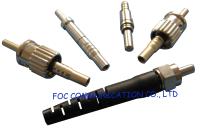 China SMA 905 906 Fiber Optic Connector Low Insertion Loss 0.3dB Singlemode Multimode for sale