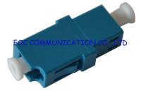 China Fiber Optic Adapter LC SM Simplex Zirconia Ceramic Sleeve ≤0.20dB Insertion Loss for sale