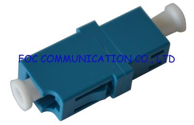 China Fiber Optic Adapter LC SM Simplex Zirconia Ceramic Sleeve ≤0.20dB Insertion Loss for sale