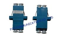 China LC SM Duplex Fiber Optic Adapter SC Type Zirconia Ceramic Sleeve High Stability 0.2dB for sale