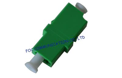 China LC APC Fiber Optic Adapter Low Insertion Loss 0.2dB Simplex Duplex for sale
