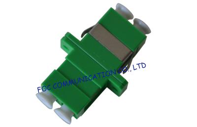 China LC APC Duplex Fiber Optic Adapter Low Insertion Loss for Fiber Optic Devices for sale