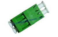 China LC APC Duplex Fiber Optic Adapter Singlemode 2.0mm Without Flange for Test Equipment for sale