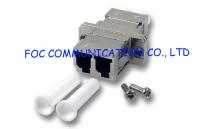 China LC Duplex Fiber Optic Adapter Zirconia Ceramic Sleeve 0.2dB Insertion Loss for sale