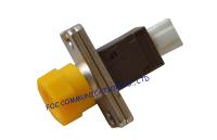 China MU-FC and MU-SC Hybrid Fiber Optic Adapter for Singlemode Multimode Cables 0.2dB Loss for sale