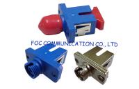 China Low Insertion Loss SC to ST Fiber Optic Adapter Simplex Duplex -40 to 85C for sale