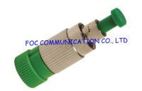 China FC APC Single Mode Fiber Optic Attenuator Male to Female 1310nm 1550nm 1-30dB for sale