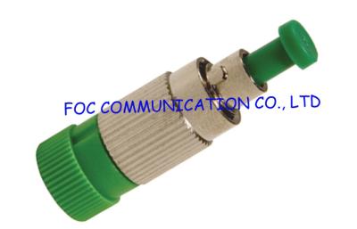 China FC APC Single Mode Fiber Optic Attenuator Male to Female 1310nm 1550nm 1-30dB for sale