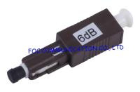 China MU Multimode Fiber Optic Attenuator 0dB to 25dB Metal Housing for FTTX for sale
