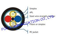 China Waterproof Tough and Light fiber optical cable For Cable Distribute or Assemblies for sale