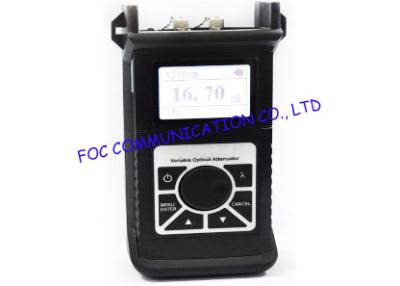 China FC Fiber optic variable attenuator Handheld or Bench top attenuating step 0.05dB for sale
