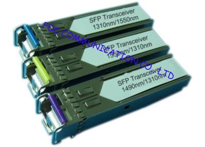 China Bi-Di Gigabit Ethernet SFP Transceiver 1.25Gbps 20km SM LC DDM for sale