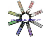 China 8 Channel CWDM SFP Transceiver Hot Pluggable 1.25Gbps 120km Single Mode Fiber Optic for sale