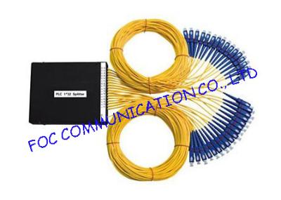 China Fiber Optic PLC Splitter ABS Module 1x32 Low PDL 1260-1650nm for sale
