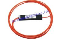 China FBT Fiber Splitter ABS Module Type Multimode 1x2 50/50 Coupler 3.0mm Tube for sale