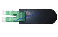 China Fiber Optic Loopback Patch Cord SM LC APC Low Insertion Loss 0.3dB for CATV WAN for sale