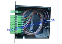 China LGX Type 1x32 PLC Optical Fiber Splitter 1260-1650nm Low Insertion Loss for sale