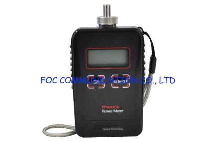 China Handheld Plastic Fiber Optic Power Meter 650nm Wavelength -60 to +10dBm FTTX Tester for sale