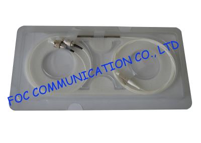 China Multimode Steel Tube Fiber PLC Splitter 1x2 62.5um Corning Fiber 850nm 1310nm for sale