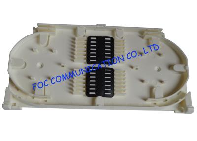 China 12 Core Fiber Optic Patch Panel Fusion Tray for Protection Sleeve Storage 40mm 60mm for sale