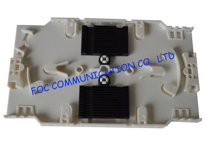 China 12 Slots White Fiber Optic Patch Panel For Optical Fiber Communication Networks for sale