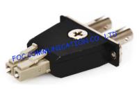 China Hybrid Fiber Optic Adapter LC ST Multimode Male to Female 0.2dB Insertion Loss for sale