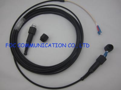 China IP67 PDLC Fiber Optic Patch Cord GYFJH 2core 7.0mm LSZH for Base Station FTTA for sale