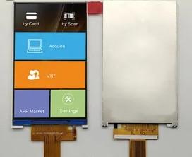 China 3.97 Inch IPS LCD TFT Display 480x800 Resolution with MIPI Interface and GC9503 Driver IC for sale