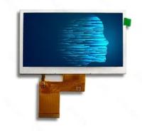 China 4.3 Inch IPS TFT LCD Display 480x272 Pixels with NV3047 Driver IC and 40PIN RGB Interface for sale