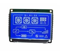 China STN Negative 7 Segment LCD Display 3.3V with HT1621 Driver - 60x46x14.1mm Module Size for sale