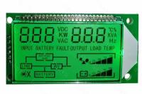 China BBI 7-Segment LCD Display 69.48x36mm TN Positive 5.0V PIN Connect for UPS Systems for sale