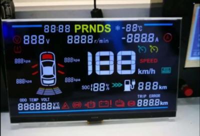 China Custom Glass VA LCD Display Module Vatn Tn Htn Temperature Segment LCD Display for sale