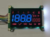 China HT1621 Driver IC VA LCD Display Module 63x45mm 5V with White Backlight and 12 O'Clock Viewing Angle for sale