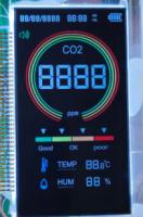 China VA LCD Screen 5V 4-Digit Seven Segment Display 55.5x97.5mm with 37-Pin Connector for sale