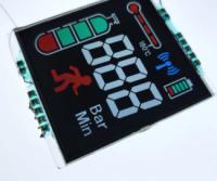 China VA Negative Transmissive 3 Digit LCD Display Module 3.3V 14PIN 42.0x47.6mm Viewing Area for sale