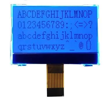 China 2.15 Inch 128x64 LCD Display COG FSTN ST7567 2.8V 10PIN ZIF Connector for sale