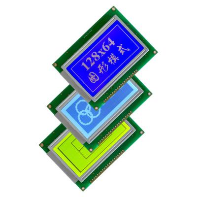 China 128×64 Graphic LCD Module STN Positive Display 78×70×12.5mm with 5V Operation and Ra8835 Driver IC for sale