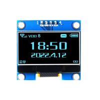 China 2.9 Inch 128x64 Graphical LCD Display Module - STN Negative 5V with White LED Backlight for sale