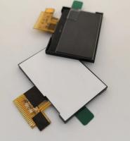 China COG FPC VA LCD Segment Display 35.9x24.4mm White on Black 3.3V SPI Interface for Rangefinder for sale