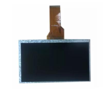 China 7 Inch TFT LCD Resistive Touch Screen Display 800×480 Resolution RGB 24-bit Interface 220 Cd/m² Brightness for sale
