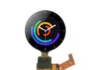 China 1.28 Inch Round TFT LCD Display 128x128 SPI Interface with 250 cd/m² Brightness and -20°C to +70°C Operating Range for sale