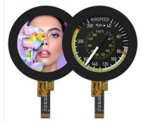 China 1.6 Inch 400x400 Round TFT LCD Display with RGB 8-Bit Interface and 350 cd/m² Brightness for sale