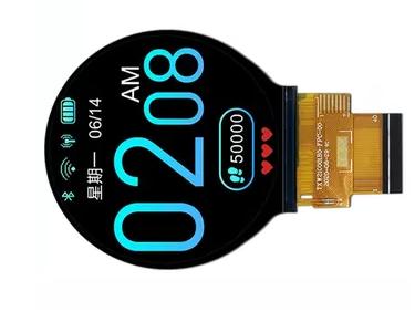 China 2.1 Inch Round TFT LCD Display 480x480 Resolution 450cd/m² Brightness for Smart Devices for sale