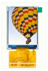 China 2.8 Inch 240x320 TFT LCD Display with MCU 8/16bit Interface, 300 cd/m² Brightness and 262K Colors for sale
